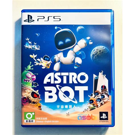 台灣二手現貨 Ps5 宇宙機器人astro Bot 繁體中文版 台灣公司貨 無預購特典 太空機器人 蝦皮購物