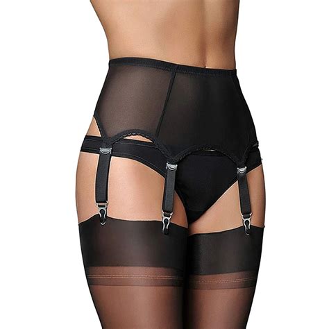 레이스 가터 플러스 사이즈 Jaretelles 섹시한 가터 웨딩 하이 웨이스트 나이트 클럽 멜빵 여성 섹시 란제리 가터 벨트 서스펜더garters Aliexpress