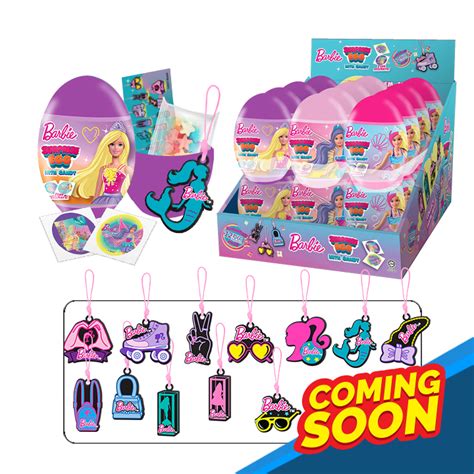 Barbie Surprise Egg Candy With Toys Ylf