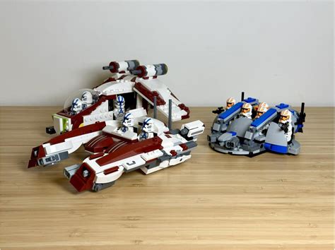 Lego Moc Clone Scout Speeder Alternate Build Of 2 X 75378 Barc
