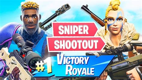 New Sniper Shootout Game Mode Fortnite Battle Royale YouTube
