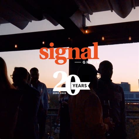 William Burdulis On Linkedin Signals 20 Year Anniversary Party Signal20