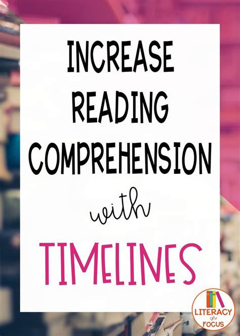 Increase Reading Comprehension With Timelines Reading Comprehension