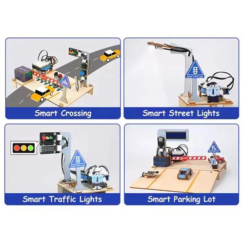 Acebott Esp32 Smart Stem Transportation Kit Compatible W Arduino