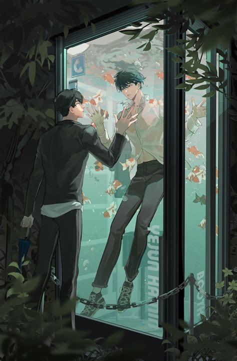 Hamin X Yejun Pretty Drawings Character Design Handsome Anime Guys