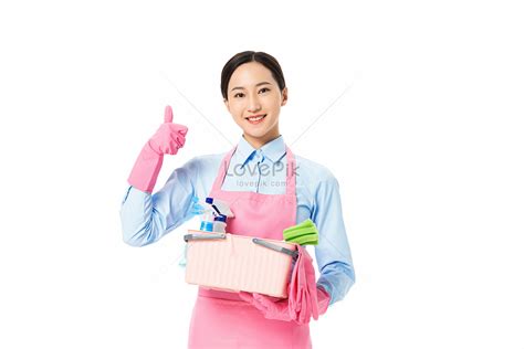 Housekeeping Female Cleaning Preparation Image And Picture For Free