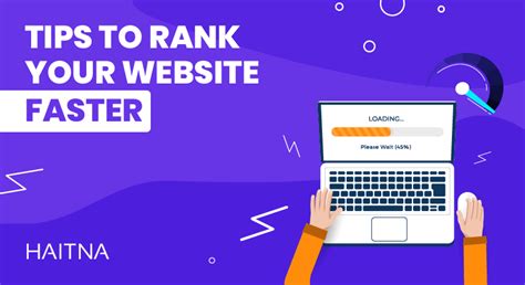 tips to rank your website faster haitna