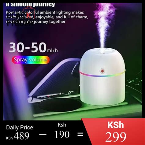 Black Friday Discounts For 220ml Air Humidifier Home Usb Bottle Aroma