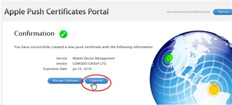 How To Add Apple Push Notification APN Certificate To Endpoint Manager
