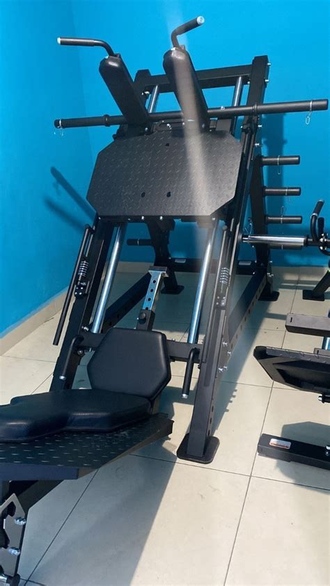 Prensa De Pierna Y Sentadilla Hack De 45 Grados Gimnasio Gym Mercadolibre