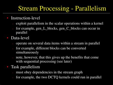 ppt cse 690 gpgpu lecture 4 stream processing powerpoint