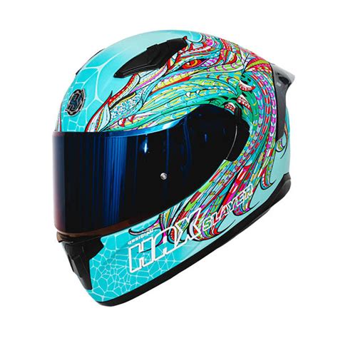 Hax Gear Obsidian Alebrije Dragon Slayer Turquoise Helmet
