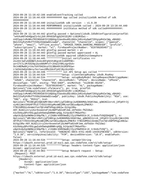 Id Sdk Logs Pdf Ios Computer Security