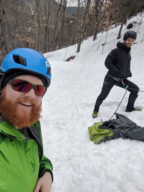 ice climbing at frankenstein