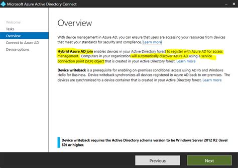Configure Hybrid Azure AD Join For Managed Domains Matrixpost Net
