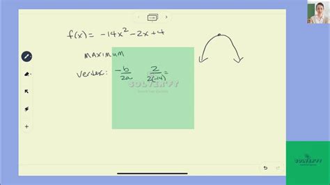 Math Determine Whether There Is A Minimum Or Maximum Value To The
