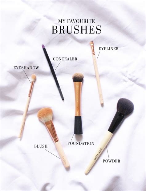 My Favorite Make Up Brushes Beautyressort