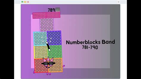 Numberblocks Band 781 790 Youtube