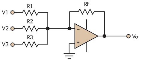 Efficiently Design An Op Amp Summer Circuit Electronic Design