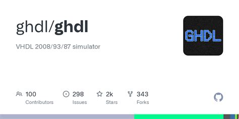 GitHub Ghdl Ghdl VHDL 2008 93 87 Simulator