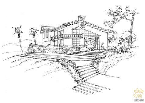 双十一建筑手绘作品spacearchitecture Design汉武手绘original作品 站酷zcool