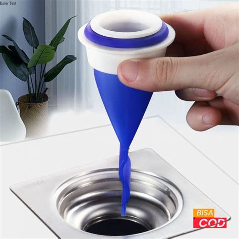 Penutup Lubang Saluran Air Silikon Fleksible Karet Penutup Saluran Pembuangan Air Kamar Mandi