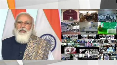 Pm Narendra Modi Launches Covid 19 Vaccination Drive Cautions Indians