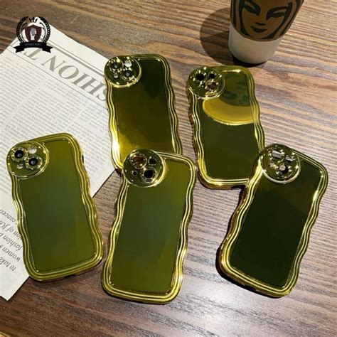 Ic Case Gold Gelombang Casing Hp Untuk Xiaomi Redmi Note G Lazada Indonesia