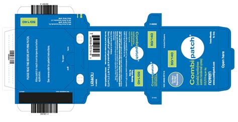 Combipatch Estradiolnorethindrone Acetate Transdermal System Noven