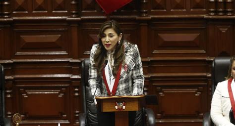 Lady Camones Es La Nueva Presidenta Del Congreso Lista De App Ganó La
