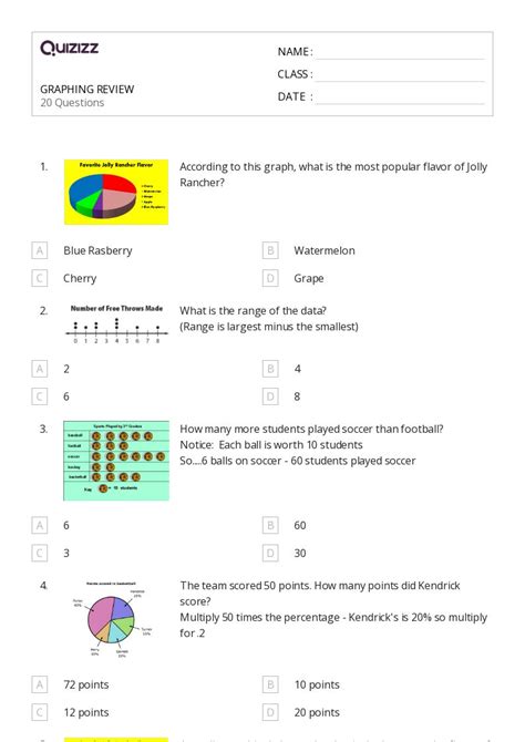 50 Data And Graphing Worksheets For 7th Grade On Quizizz Free