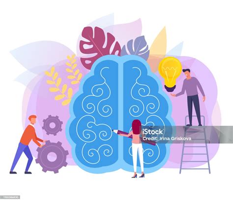 사람들 노동자 개발 창조적 인 새로운 신선한 아이디어 디자인 프로젝트 팀워크 개념입니다 벡터 평면 그래픽 디자인 고립 된 삽화