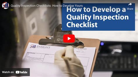 quality inspection checklists how to create them qa qc checklist