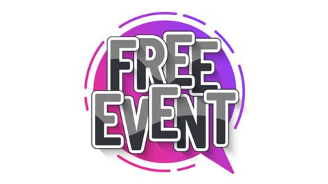 Free Event Wide Banner Style Free Event Banner Png And Vector With