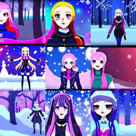 Screenshot Of Loona From Helluva Boss In Stylish Stable Diffusion