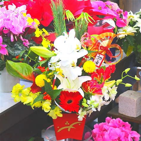 新春を彩る華やかなお正月アレンジメント｜商品詳細