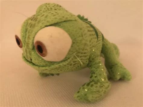 Disney Store Pascal Tangled Rapunzel Green Chameleon Soft Toy Plush