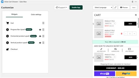 Cart Upsell—slide Cart Drawer Cart Upsell And Cross Sell Slide Cart Drawer Shopify App Store