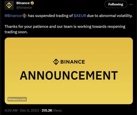 상장 하루 만에 200 폭등바이낸스 Aeur 현물 거래 일시 중단 한국경제 상장 하루 만에 200 폭등바이낸스 Aeur 현물 거래 일시 중단 한국경제