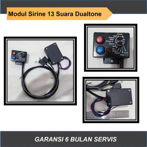 Jual Sirine 13 Suara Dual Tone Sirene Klakson TOA Patwal Polisi Motor Mobil Kab Sleman