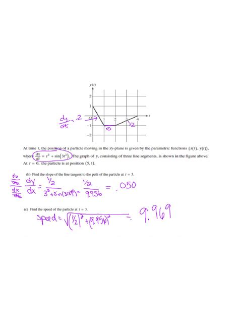 Ap Parametric Questions Pdf