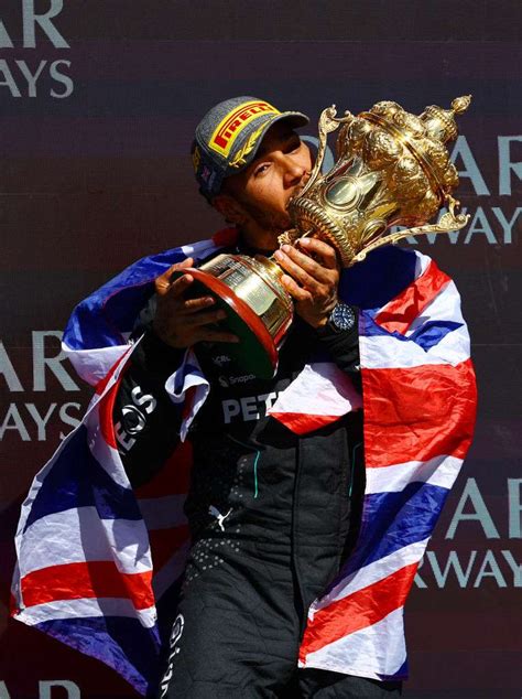 Lewis Hamilton Wins The British Grand Prix Wearing An Iwc Watch