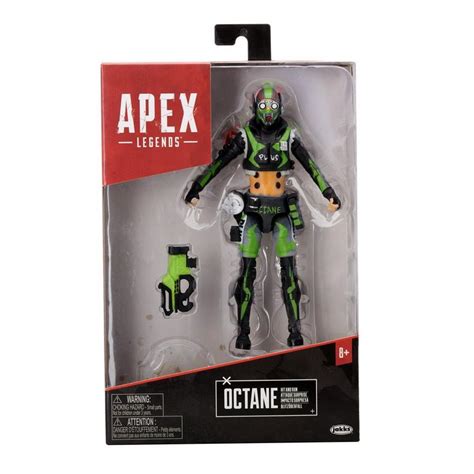 Jakks Pacific Apex Legends Octane With Rare Hit And Run Skin 6 In