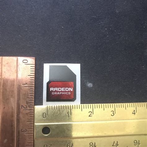 Jual Stiker Sticker Logo AMD Radeon Graphics Ori Tipe E Kota