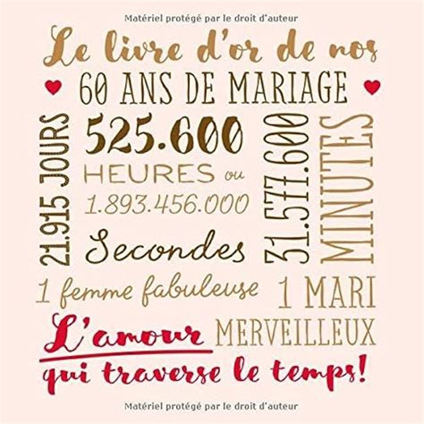 Félicitations Anniversaire 60 Ans De Mariage