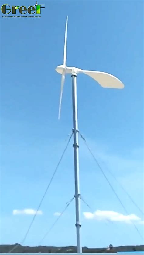 Horizontal Axis Wind Turbine 5kw Wind Solar Hybrid System For Home Use