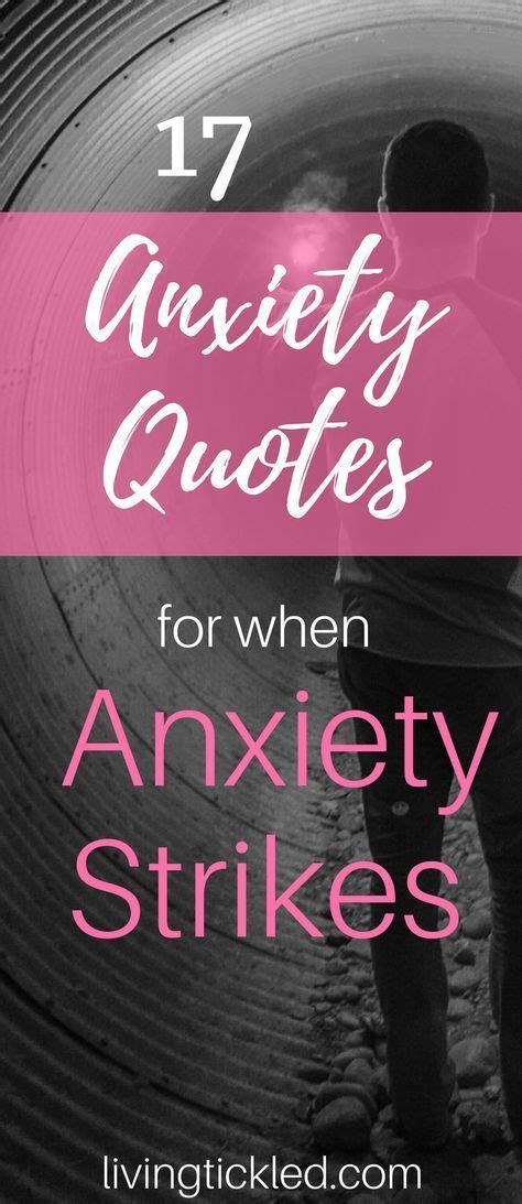 Anxiety Quotes Good Quotes Helps And Inspiration Artofit
