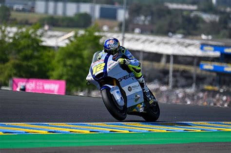 Filip Salač Na Motocyklu Moto2 Týmu Gresini Racing Při Vc Francie 2022
