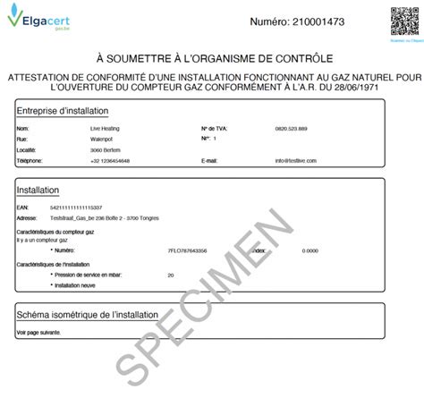 Choix entre une attestation de conformité et une attestation d