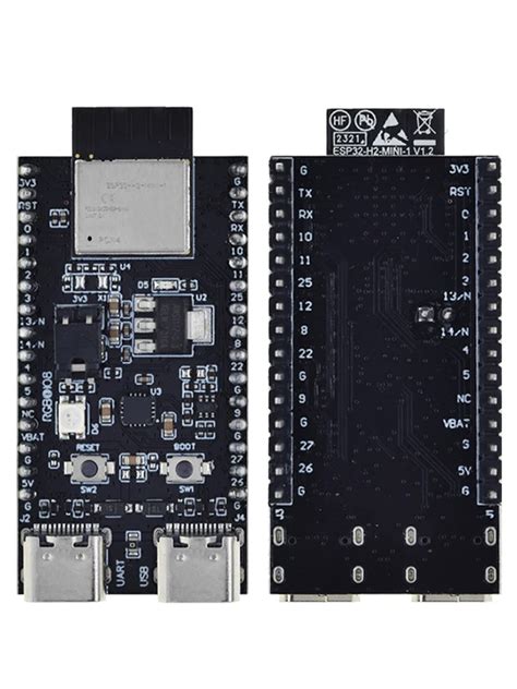 using zigbee with an esp32 h2 and an esp32 c6 to control a 42 off